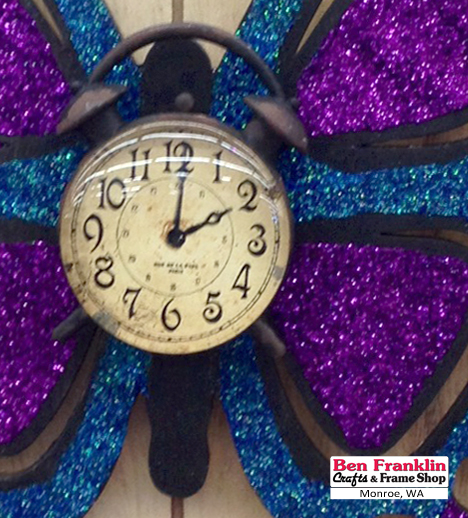 Ben Franklin Crafts and Frame Shop, Monroe, WA: DIY Butterfly Hanging ...