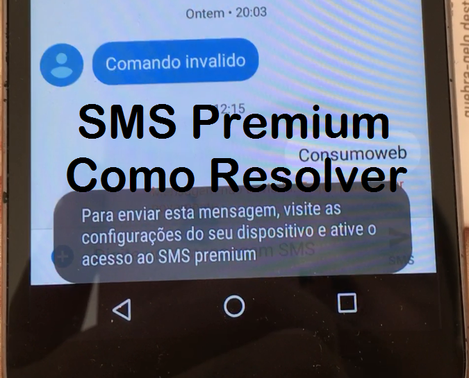 Acesso ao SMS Premium Como Resolver