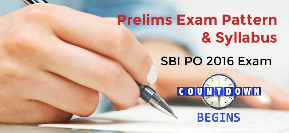 SBI PO Prelims Syllabus And Exam Pattern 2016 sbi-po-prelims-syllabus-and-exam-pattern-2016