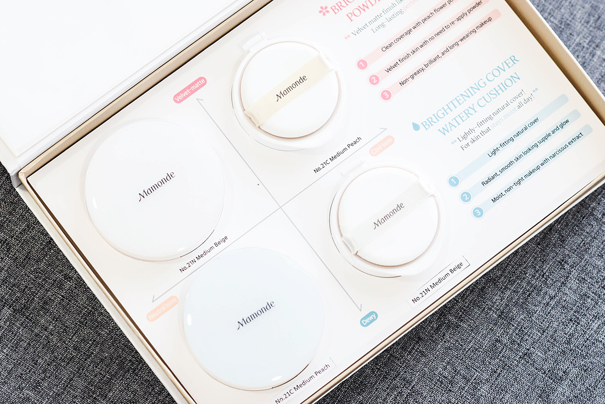 Pen My Blog: Mamonde's New Brightening Cover Powder and Watery Cushions