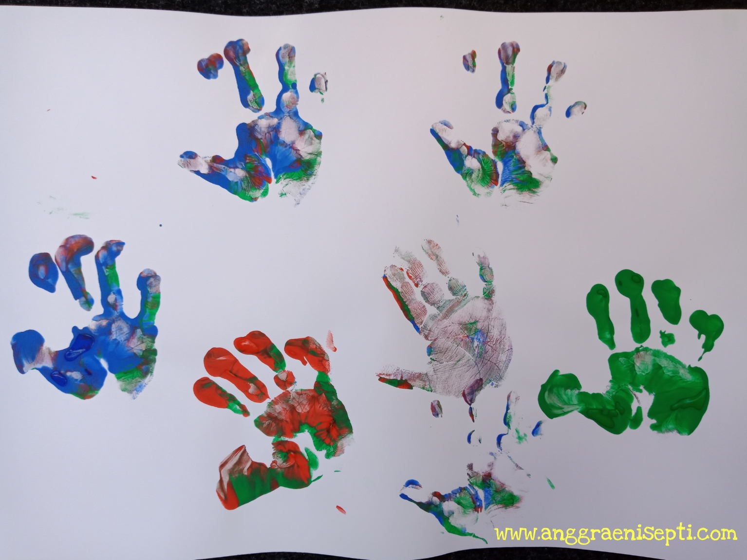 Mencetak Bunga Tangan | Anggraeni Septi