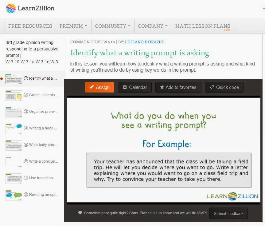 3 Teacher Chicks: Writing Prompt Resources: State Test Prep