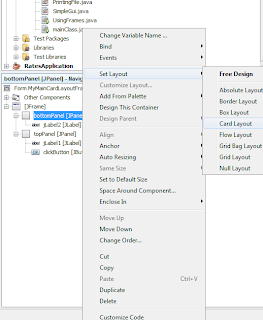 Java Pew Pew: Using Netbeans to Create a CardLayout
