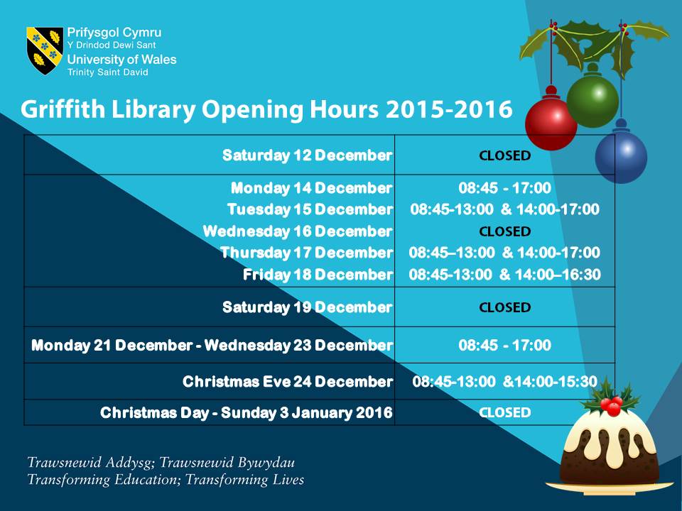 UWTSD Swansea Library Blog