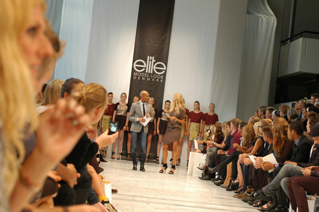 Sitting front and centre to witness the next generation of Danish model ...