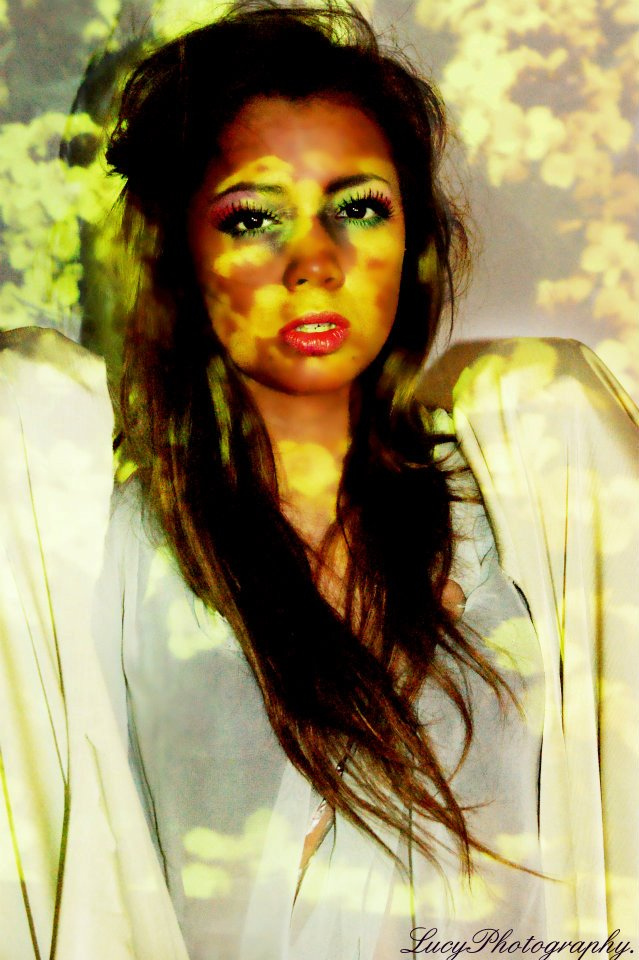 Lucy Connell Photography: Projection Of Flowers Photoshoot.