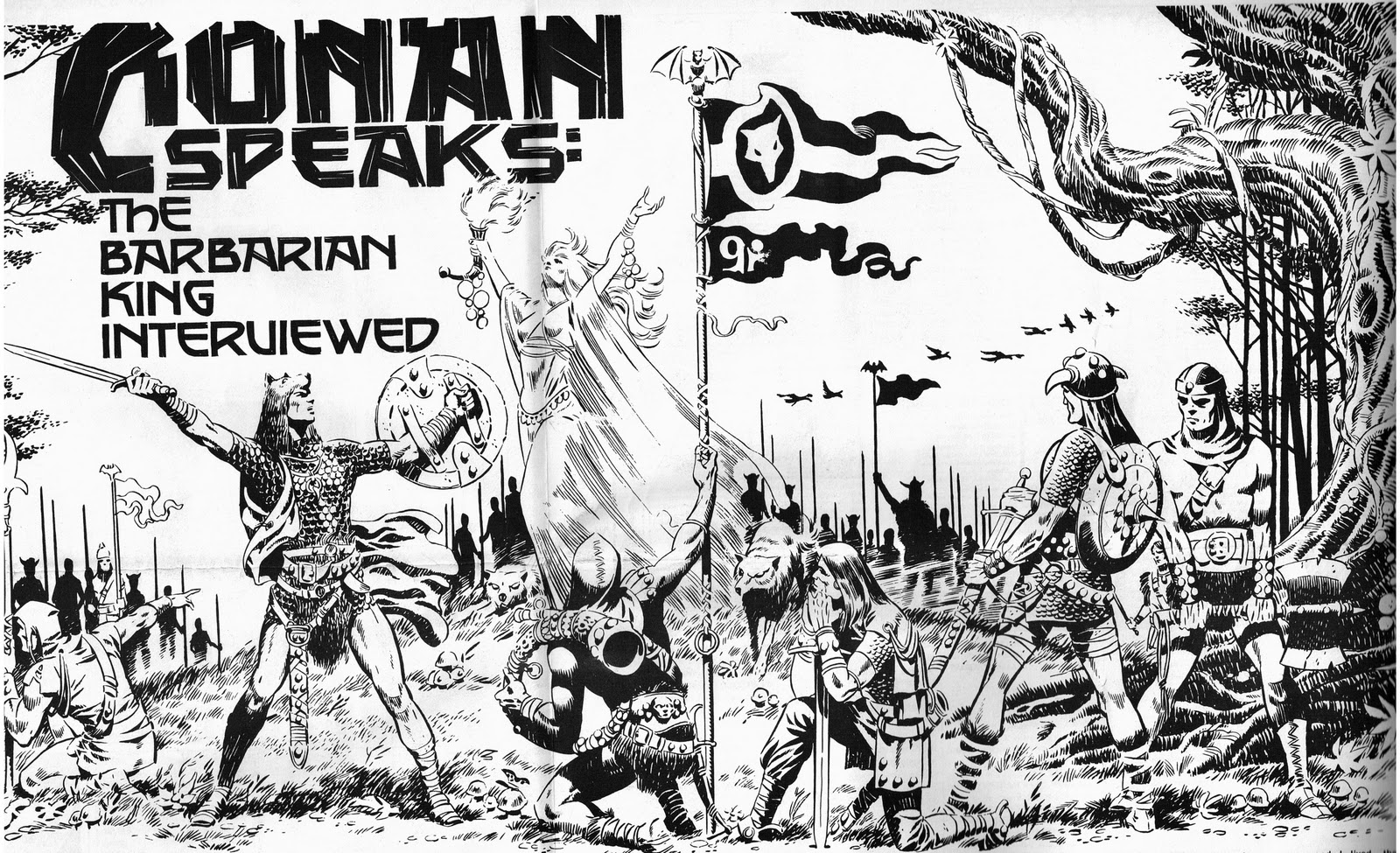 Cap'n's Comics: Conan by Tim Conrad and Steranko