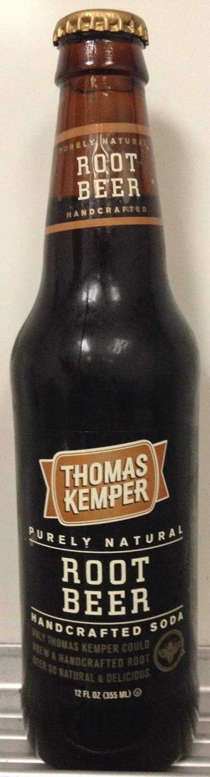Cosmo's Root Beer Reviews: Thomas Kemper Purely Natural Root Beer