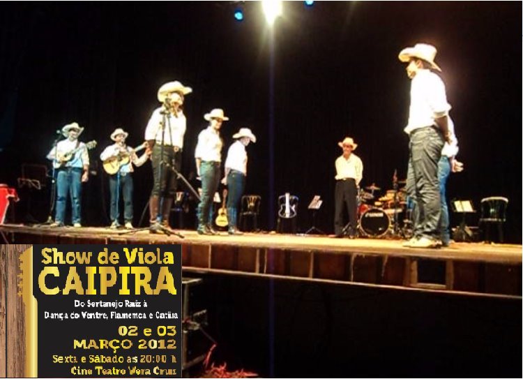 CULTURA TRADIÇÃO: Show de Viola e Catira