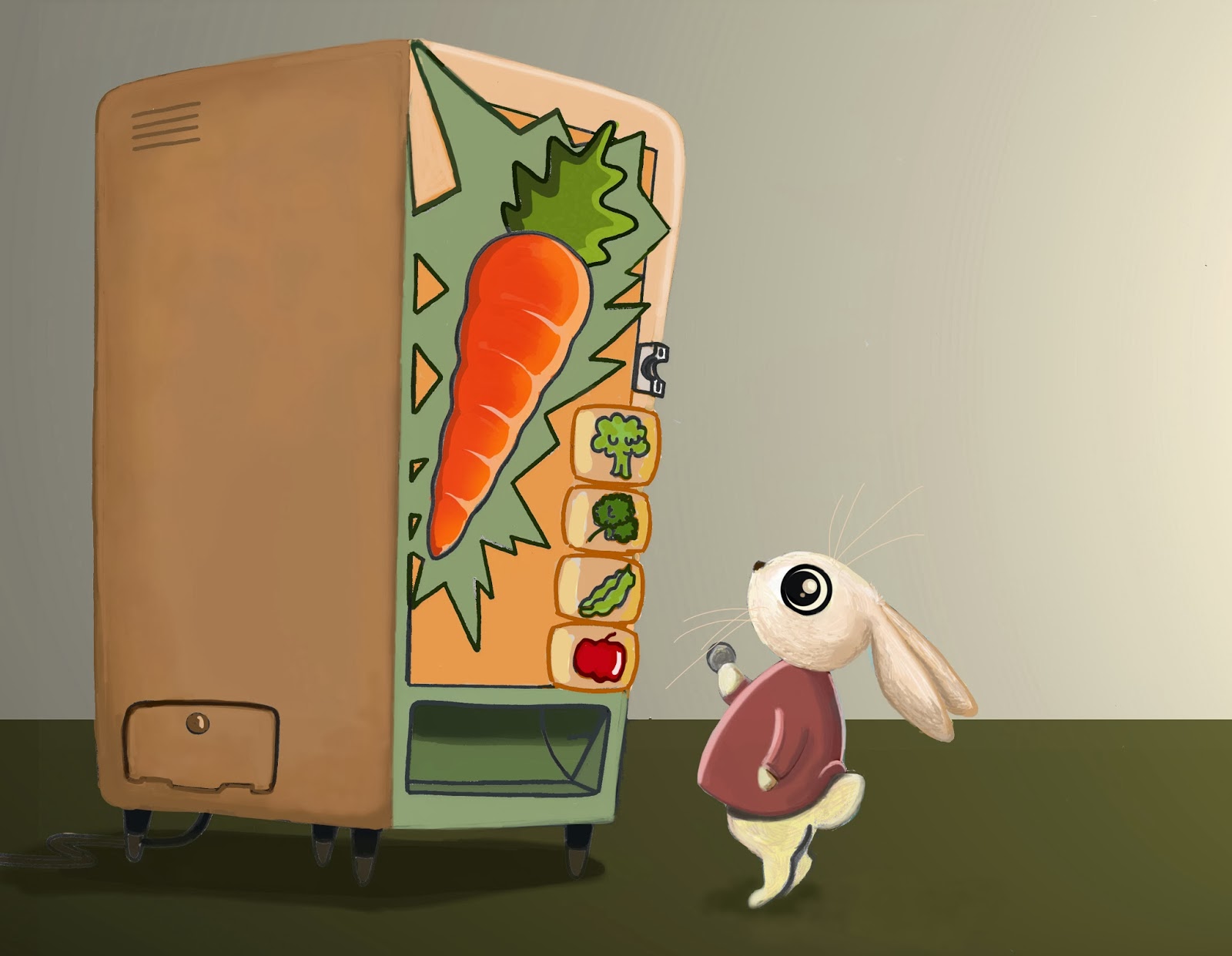 a pinch of salter: Carrot Vending Machine