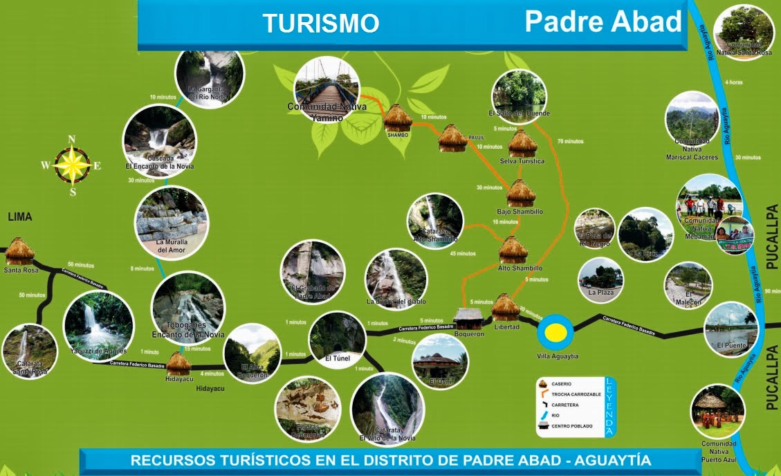 UCAYALI: CHASQUI NOTICIAS: REVISTA RECURSOS TURÍSTICOS DE AGUAYTÍA