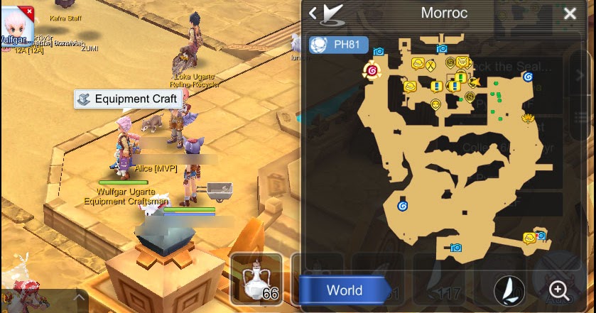 Ragnarok Online Mobile Diaries: Crafting Equipment - Morroc [Wulfgar ...