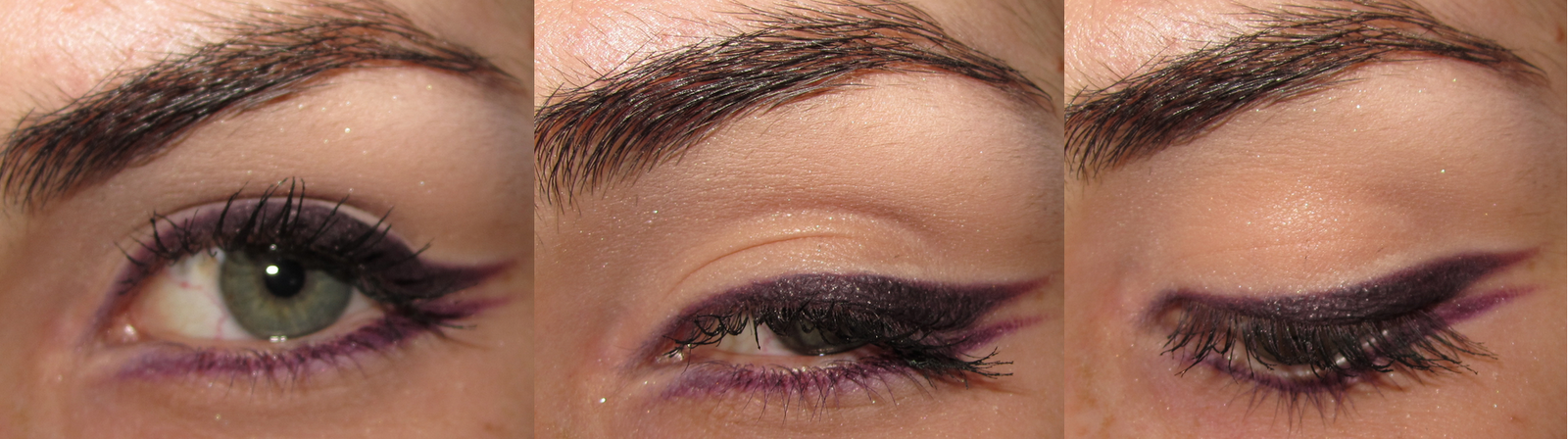 Beauty And Fashion: EOTD: Easy double-winged eyeliner