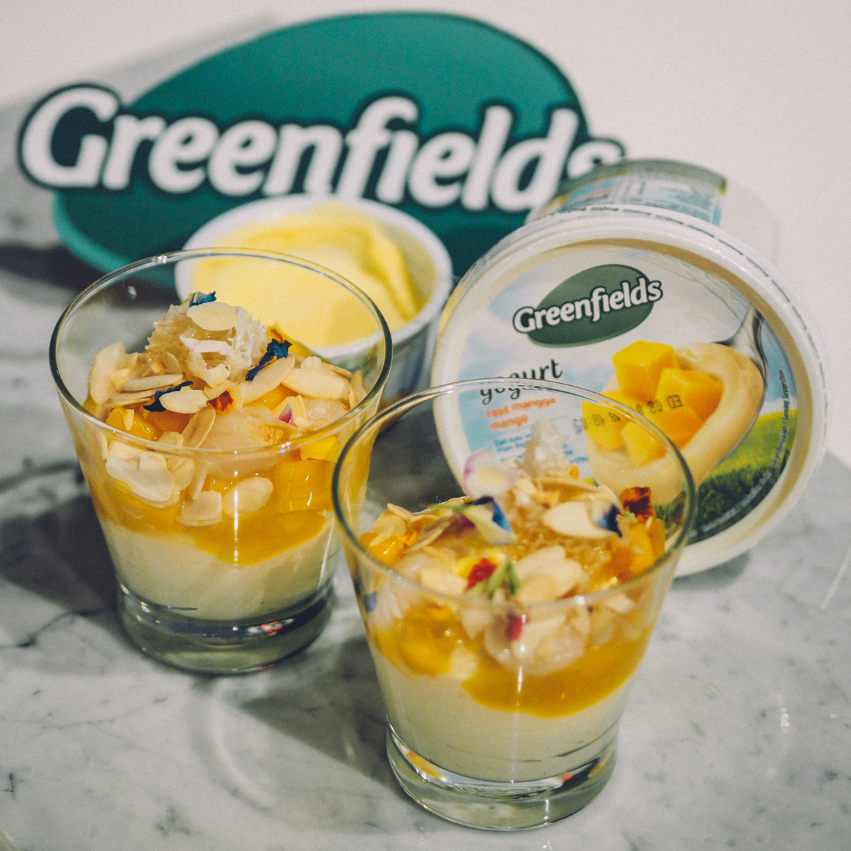 GREENFIELDS YOGURT LAUNCHING AT ALMOND ZUCCHINI! - eatandtreats ...