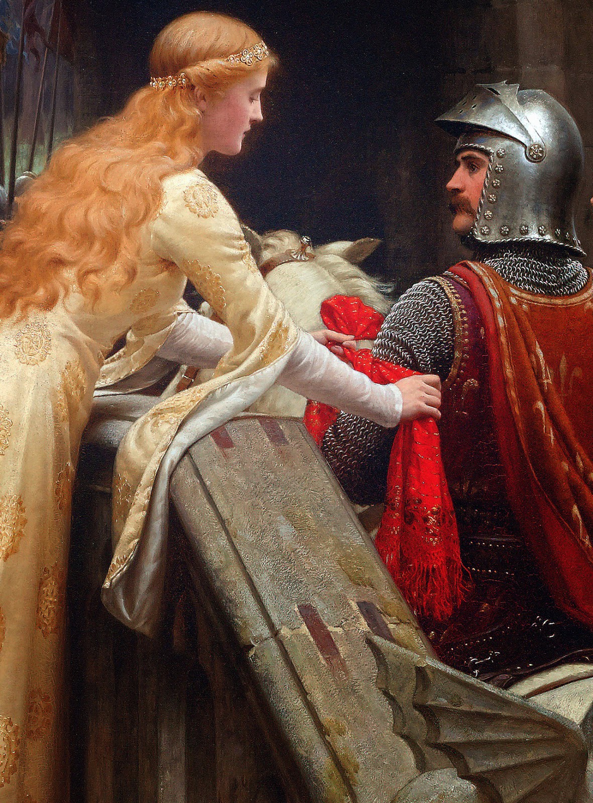 Edmund Blair Leighton (1852-1922) | Pre-Raphaelite painter | Tutt'Art ...