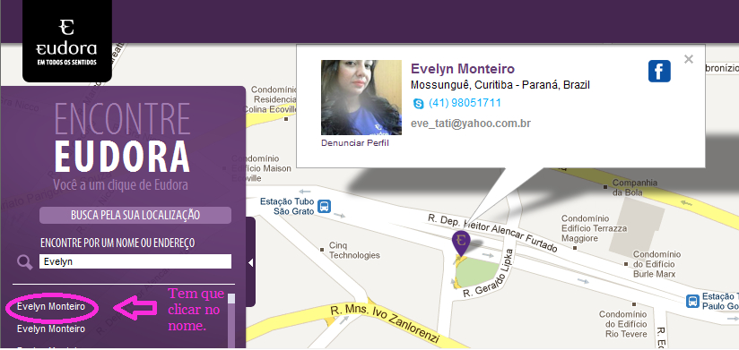 Evelyn Monteiro: Encontre Eudora - Tutorial