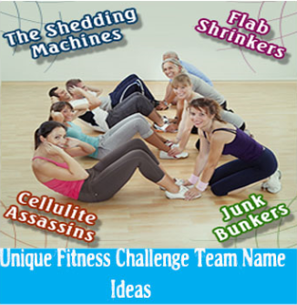 fitness challenge team names