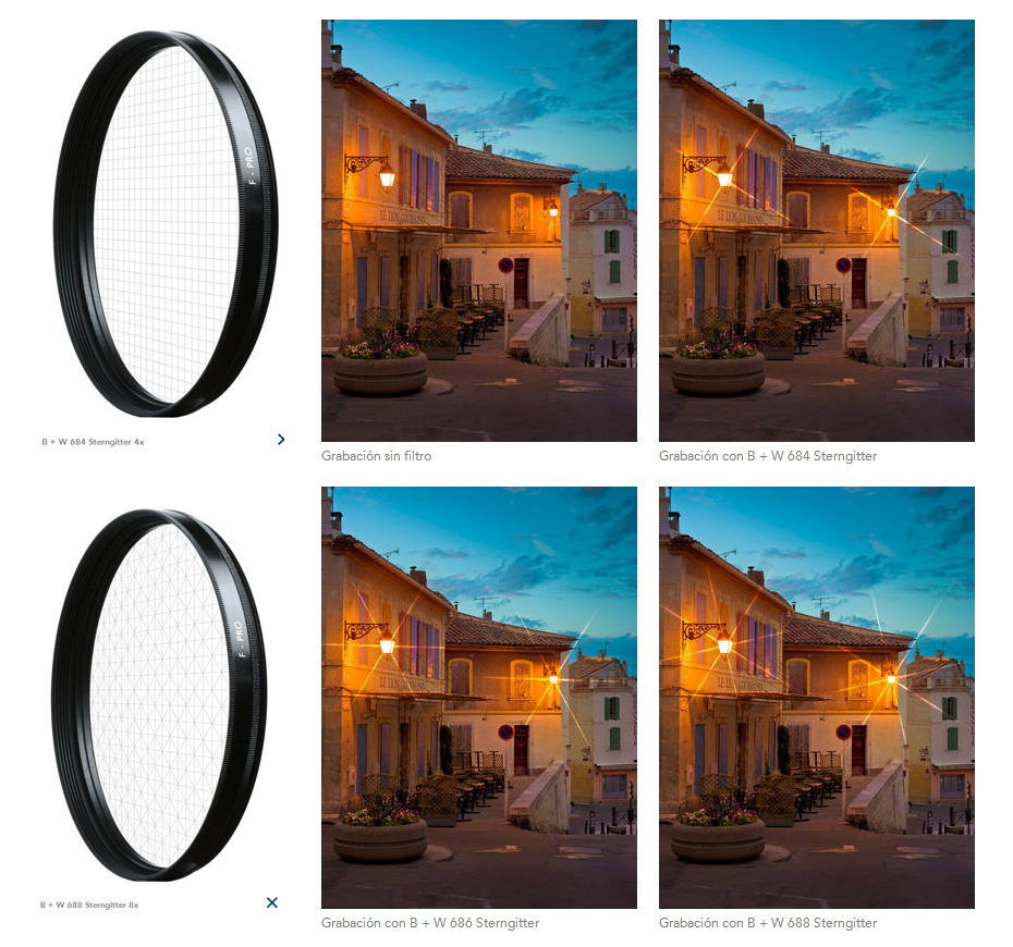 El filtro en la fotografía