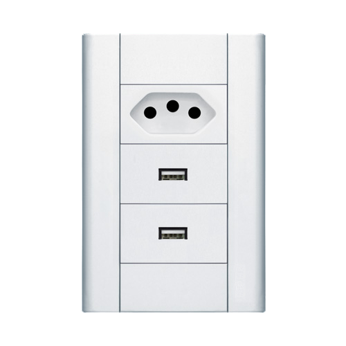 Tomada USB de Parede Master 3 ~ Tomada USB de Parede