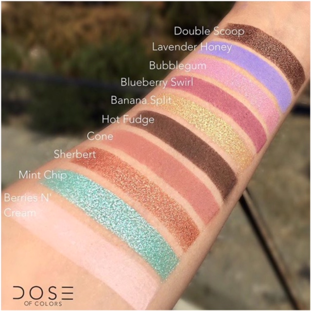 Dose Of Colors EyesCream Palette Review & Swatches | A Very Sweet Blog
