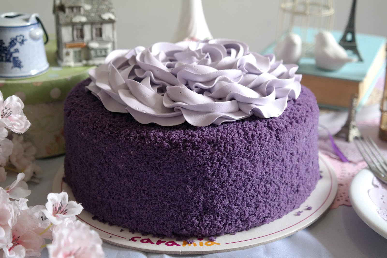 Sand Under My Feet: Nothing Beats the Classic: Ube Cake by Cara Mia ...