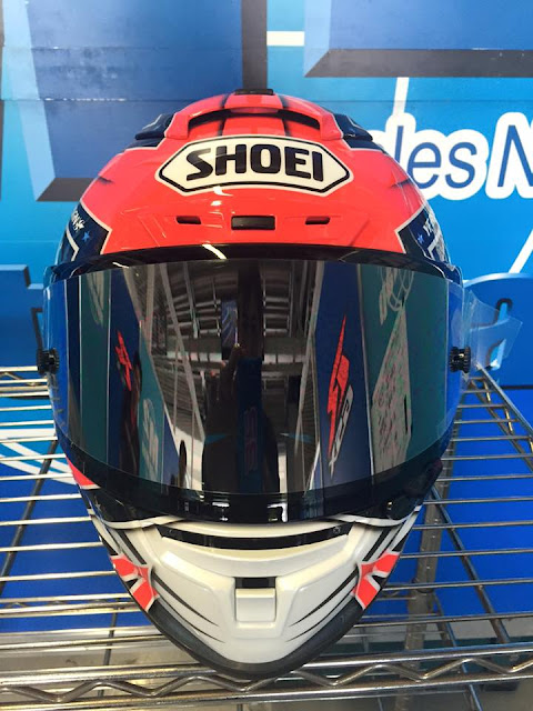Racing Helmets Garage: Shoei X-14 (X-Spirit III) Y.Konno 2015 by YF-Design