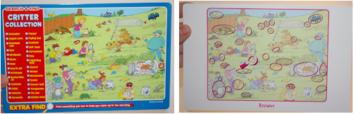 The Playful Otter: Search & Find Cards