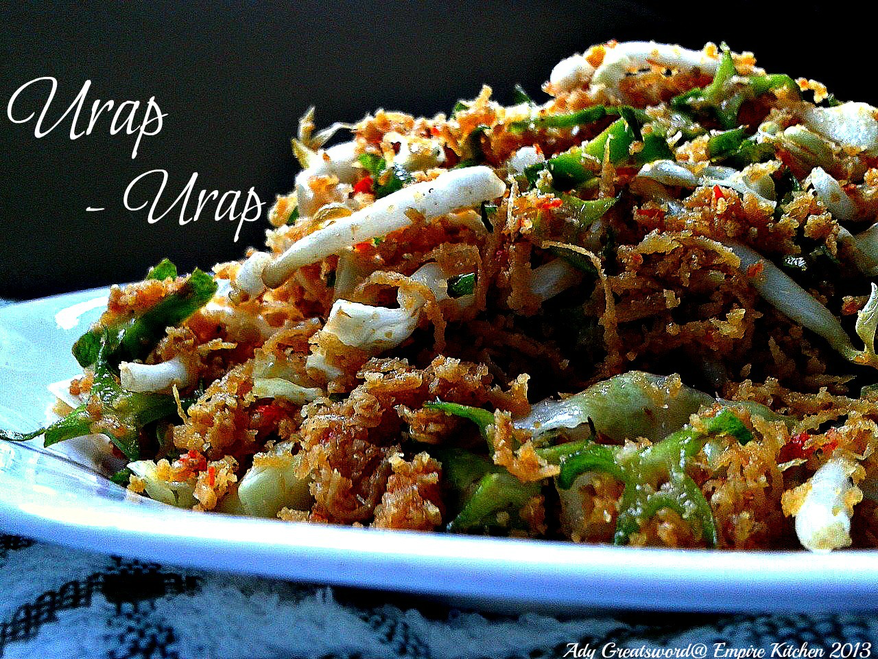 Ady Greatsword Empire Kitchen Recipes: Urap - Urap