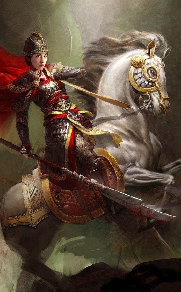 LAS MADRITIERRAS Y LOS PADRINAUTAS: MU GUIYING (穆 桂 英) : HEROINA ...