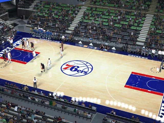 PHILADELPHIA 76ERS 2017 COURT UPDATED [FOR 2K17]