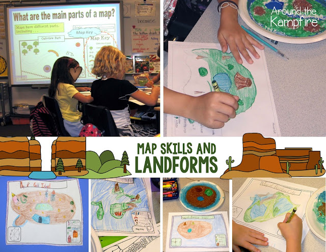 Building and Writing About Landforms - Around the Kampfire