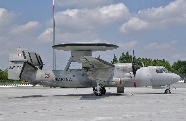 Los E-2C Hawkeye de la Aviación Naval Mexicana