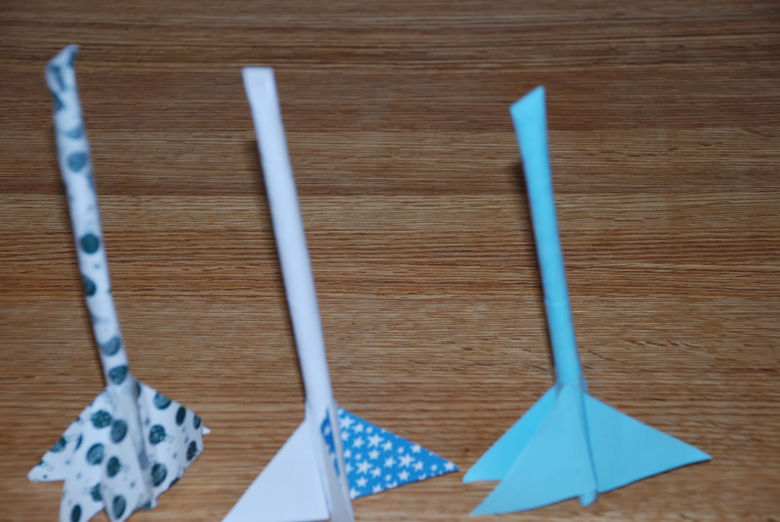 Family Fun : Homemade Straw Rockets