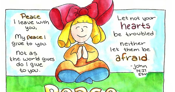 Doodle Through The Bible: John 14:27