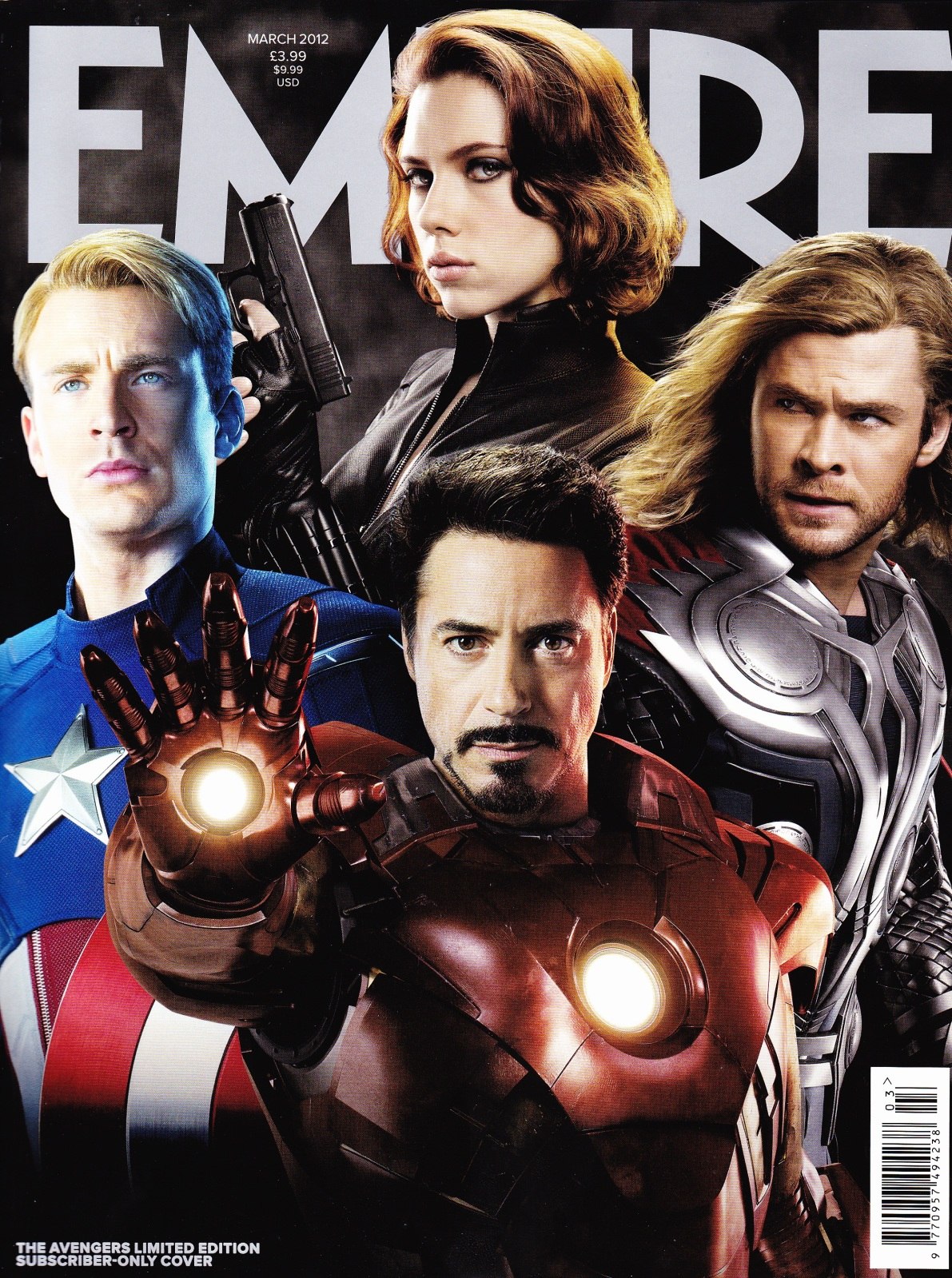 The Chris Evans Blog: Chris Evans & The Avengers in Empire Magazine