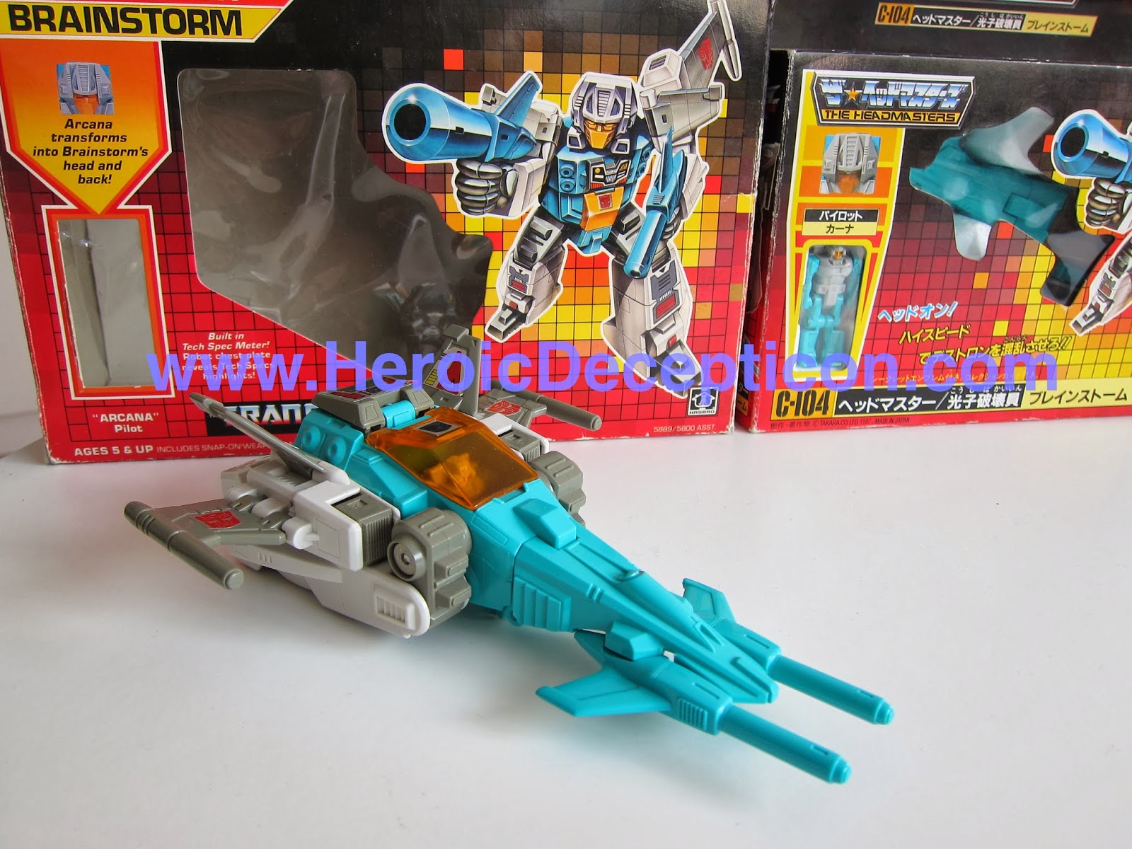 Heroic Decepticon: Takara Transformers C-104: Brainstorm MIB