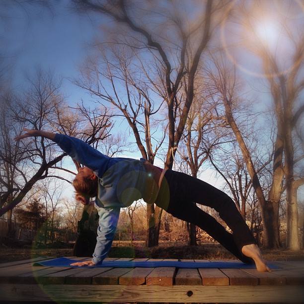 Barefoot Angie Bee: January Yoga Recap of Favorite Poses