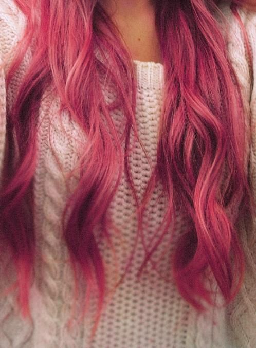 La moda en tu cabello: Color de pelo Rosa/Pink 2015/2016