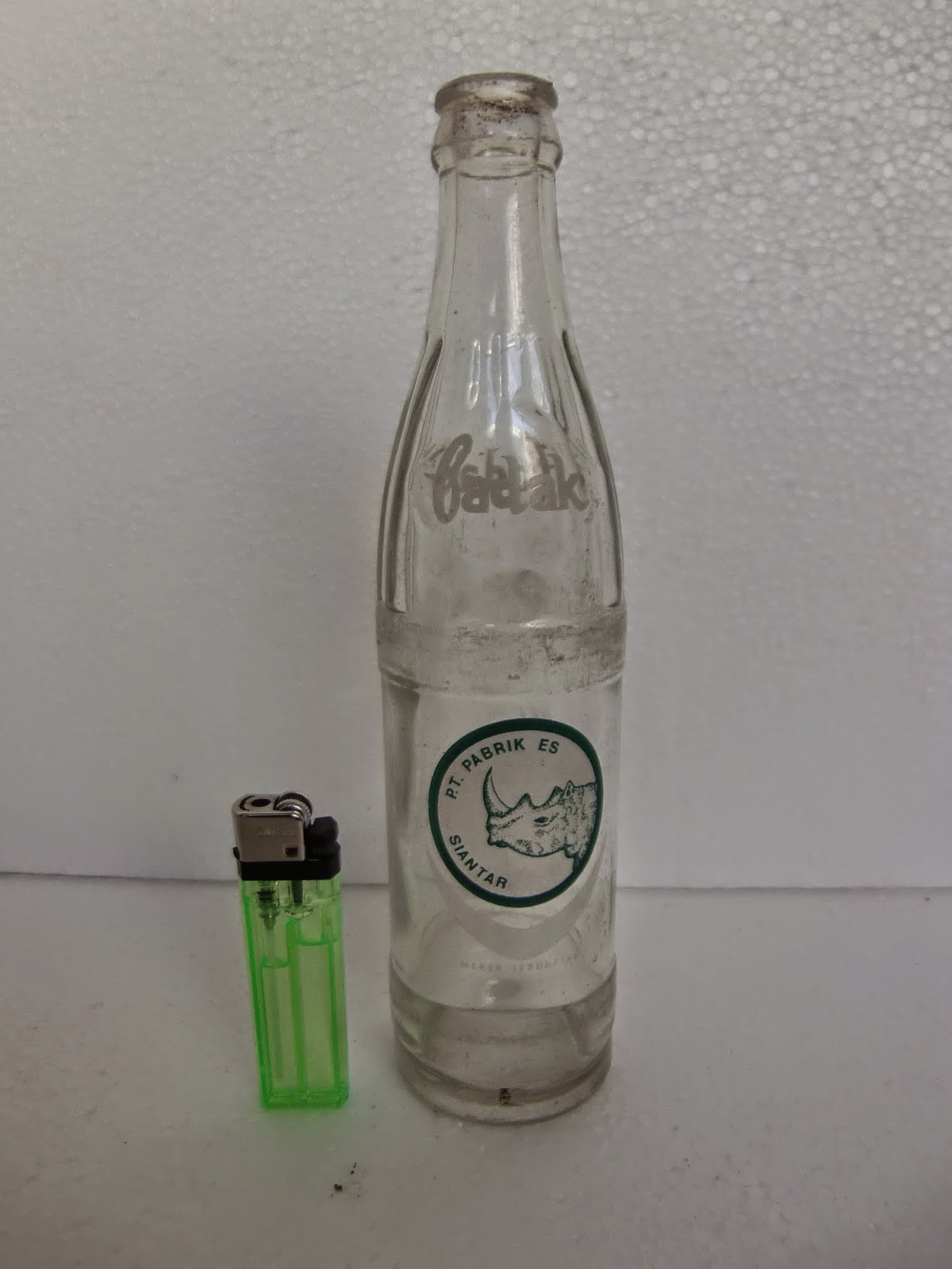 CILEGON ANTIK: Botol Limun : Cap Badak dari Pematang Siantar - Sumatera ...