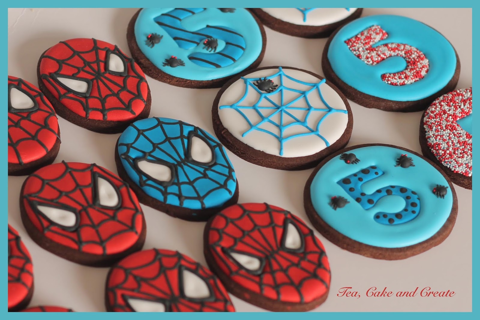 Tea, Cake & Create: Spiderman Cookies