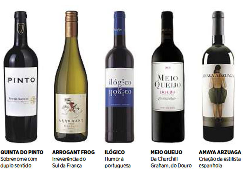 S T R A V A G A N Z A: RÓTULOS IRREVERENTES DE VINHOS