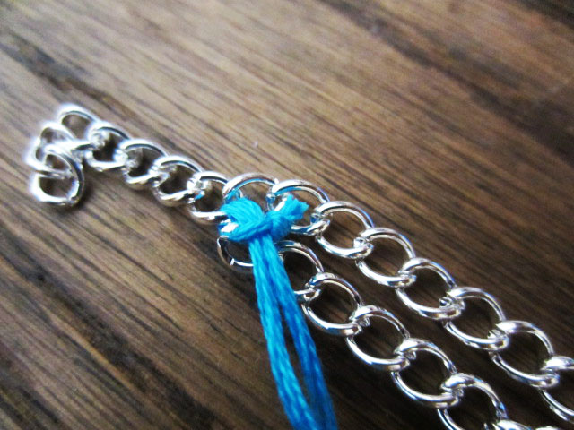 Make a Statement: DIY Woven Chain Necklace Tutorial