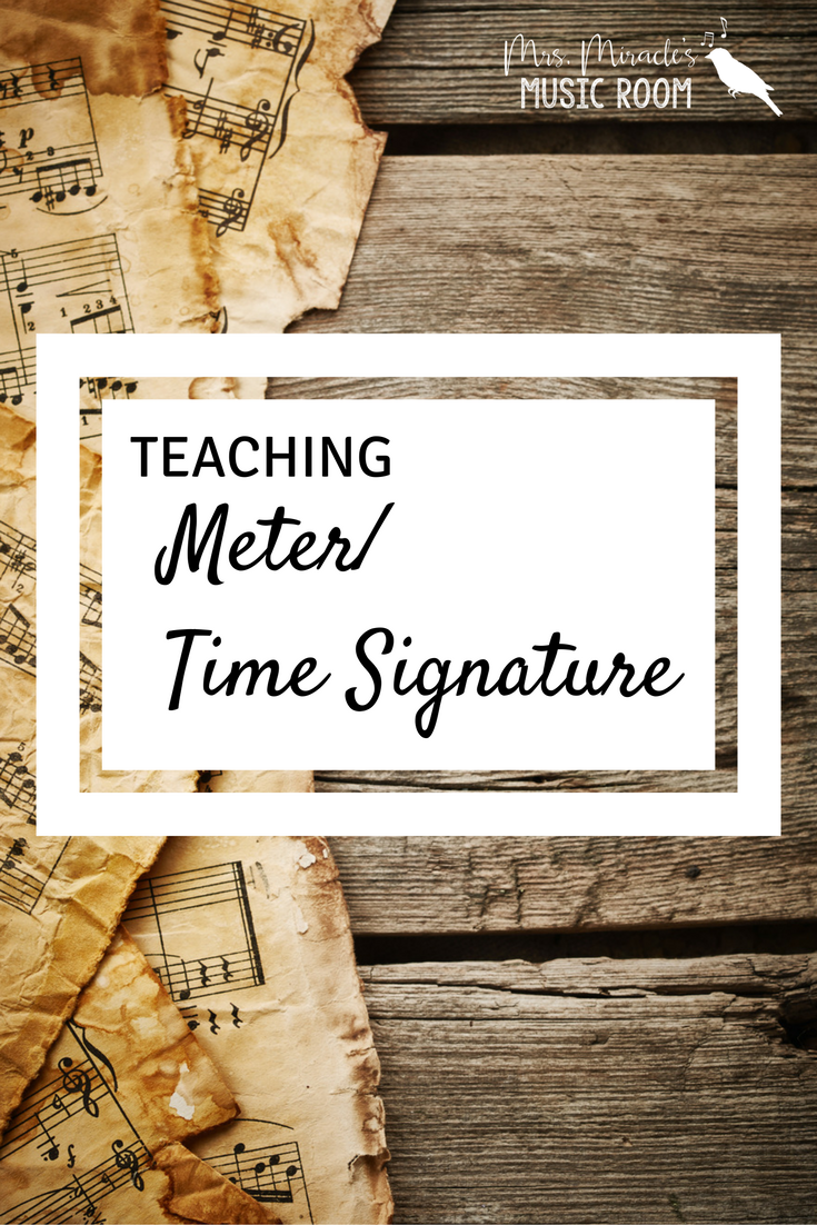 Teaching meter/ time signature | Test 3 Mrs. Miracle's Music Room