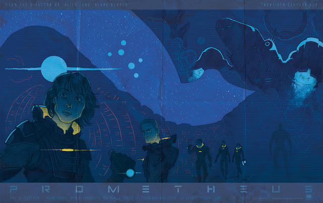 Fashion and Action: Aliens Ripley Trilogy & Prometheus Poster Fan Art ...