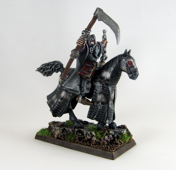 Miniatures Art Team: death wizard on mount of resurrection/mag śmierci ...