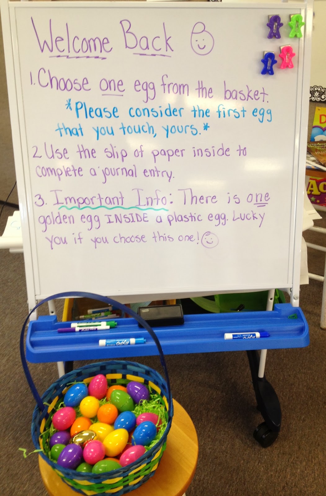 In 5th Grade with Teacher Julia: "Egg"cellent Review Basket: A fun way ...