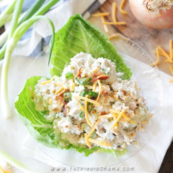 THE WORLD’S BEST LOADED CHICKEN SALAD RECIPE | Sweetfoodiest