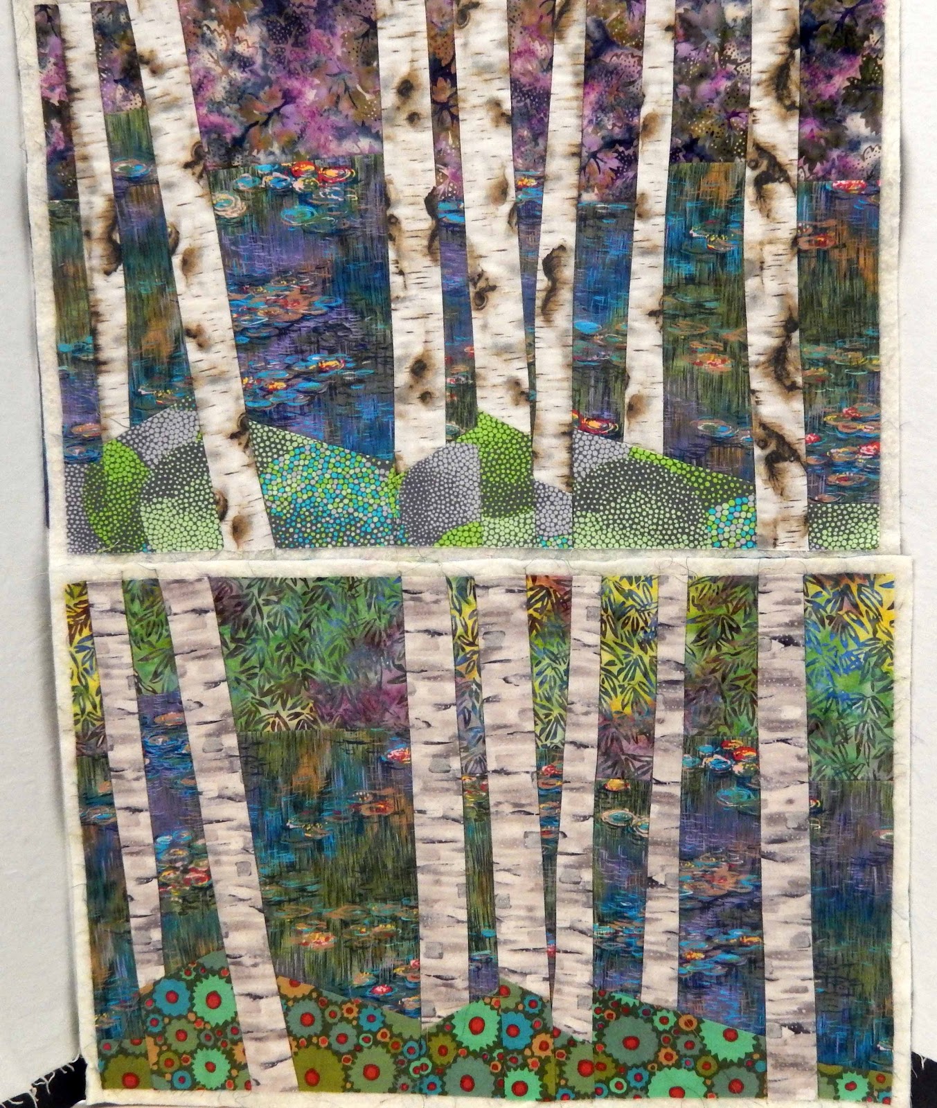 Cat Patches: Four Fabric Forest