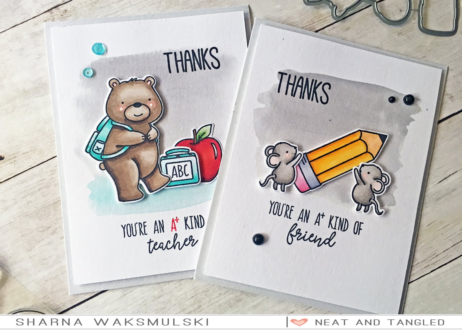 Schoolhouse (Release Week Neat & Tangled) - Cards By Sharna