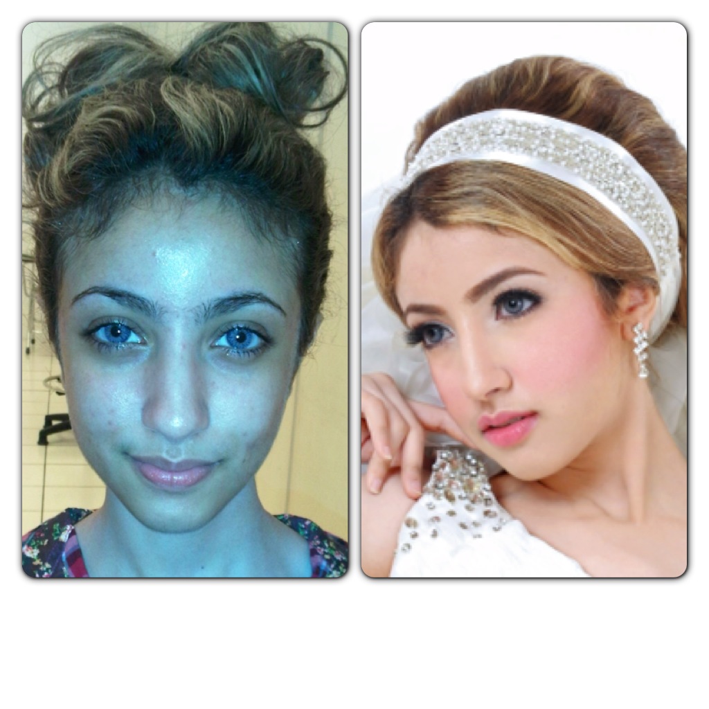 Before and After ~ Blush by Ariel